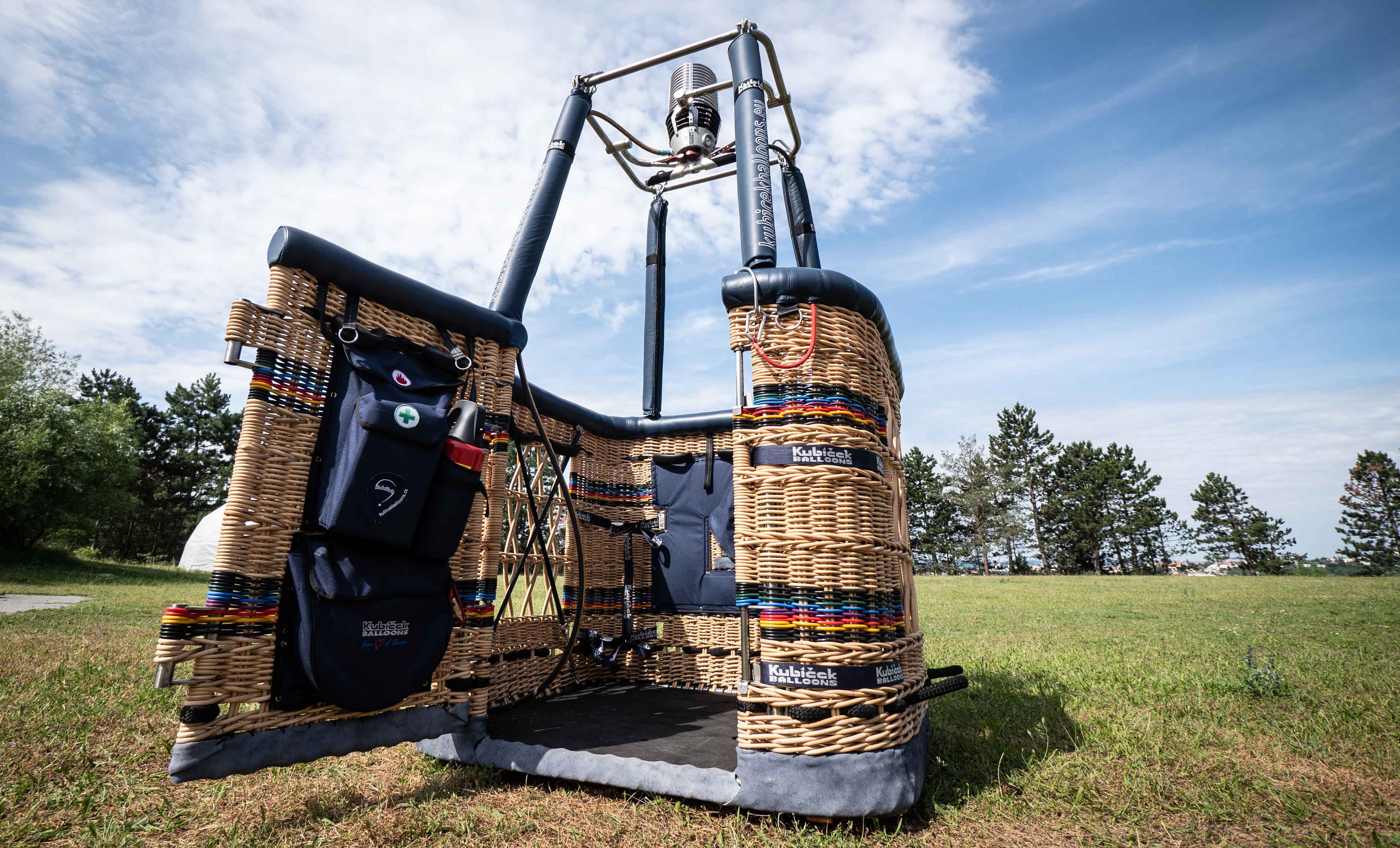 Hot Air Balloon Baskets • Kubíček Balloons